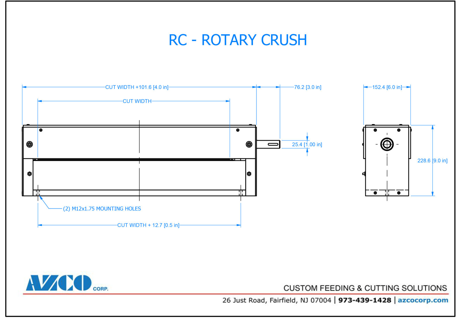 ROTARY KNIFE ASSEMBLY - AZCO Corp
