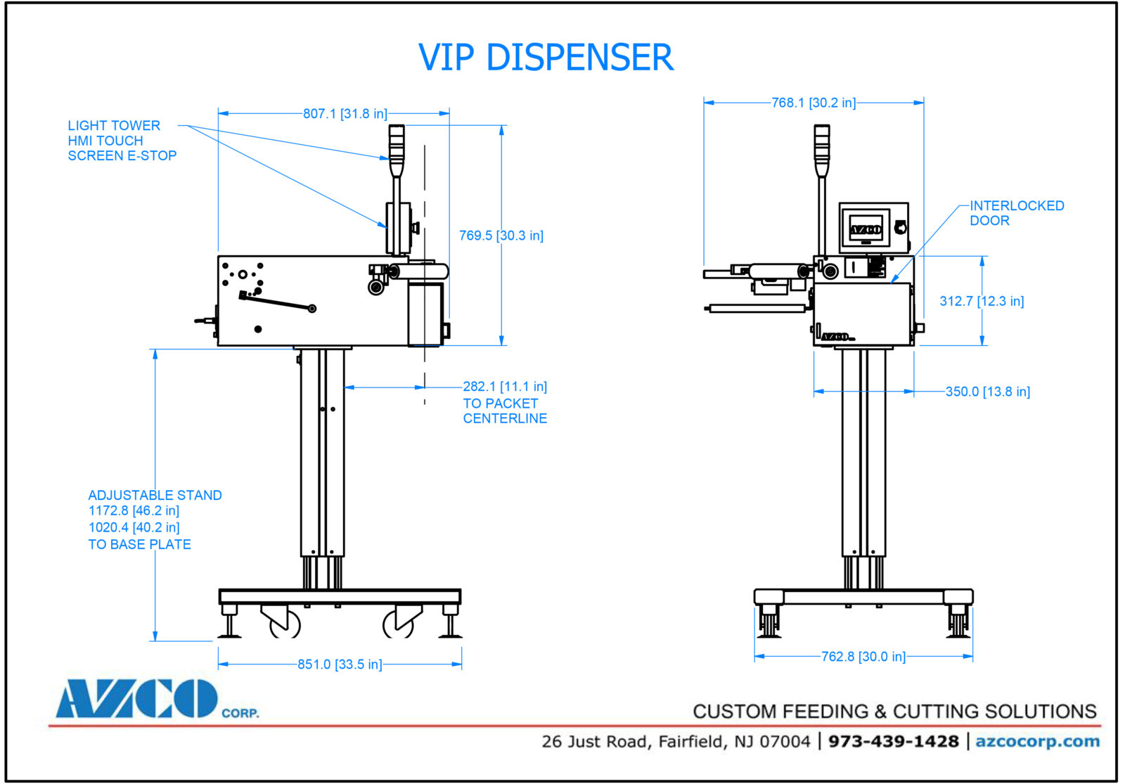 AZCO SUR-PAK™ POUCH DISPENSER - AZCO Corp