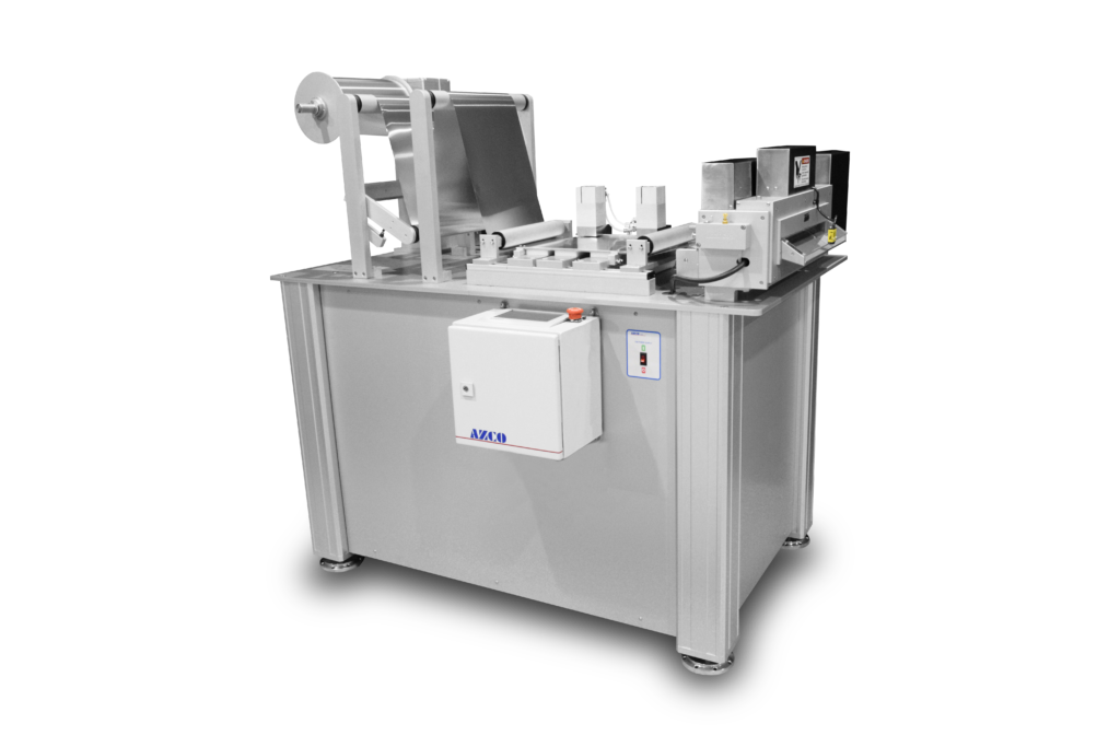 SUR-SIZE™ FG-400 WITH UNWIND STATION AND DUAL PUNCHES - AZCO Corp